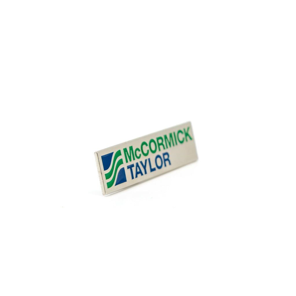 Magnet Lapel Pin - Silver Background – McCormick Taylor
